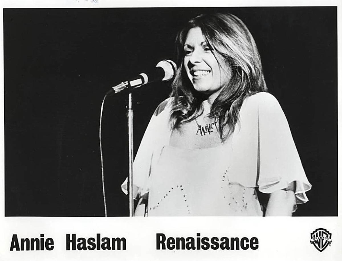 Annie Haslam Vintage Concert Promo Print at Wolfgang's