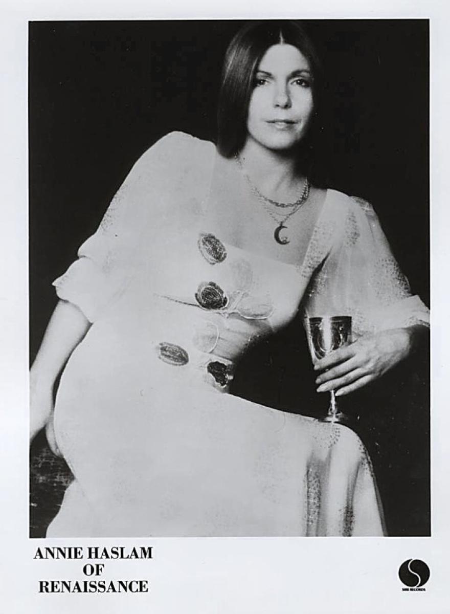 Annie Haslam Vintage Concert Photo Promo Print at Wolfgang's