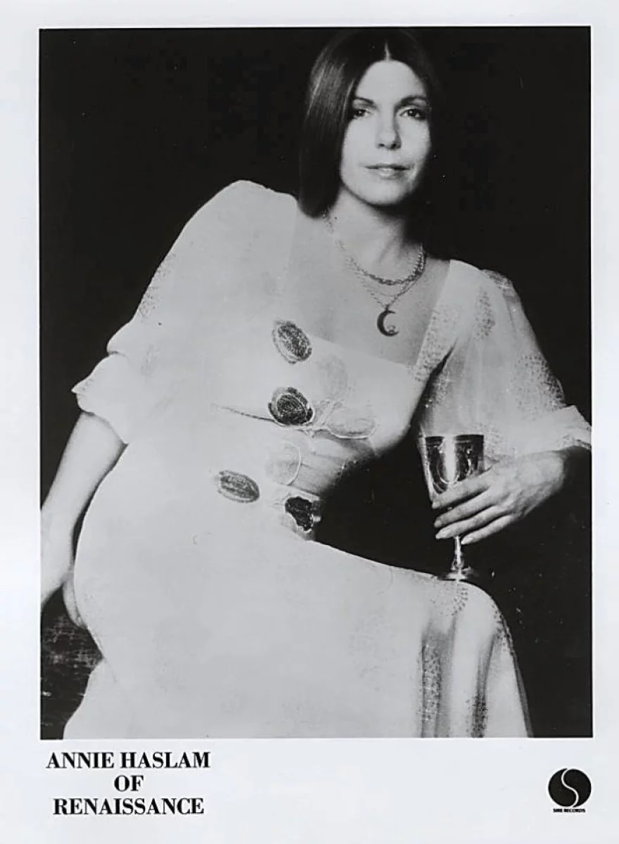 Annie Haslam Vintage Concert Photo Promo Print at Wolfgang's