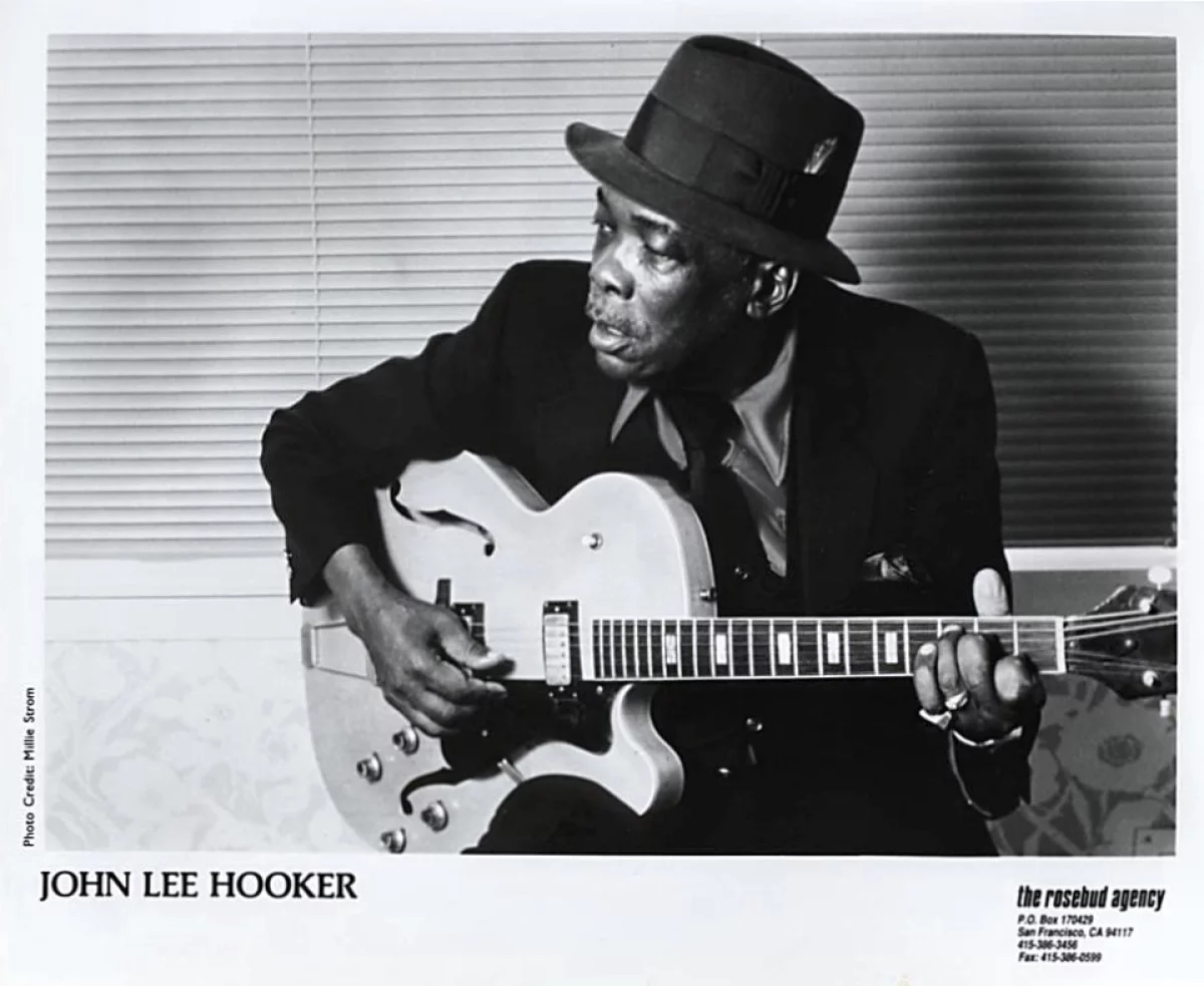 John Lee Hooker Vintage Concert Photo Promo Print at Wolfgang's