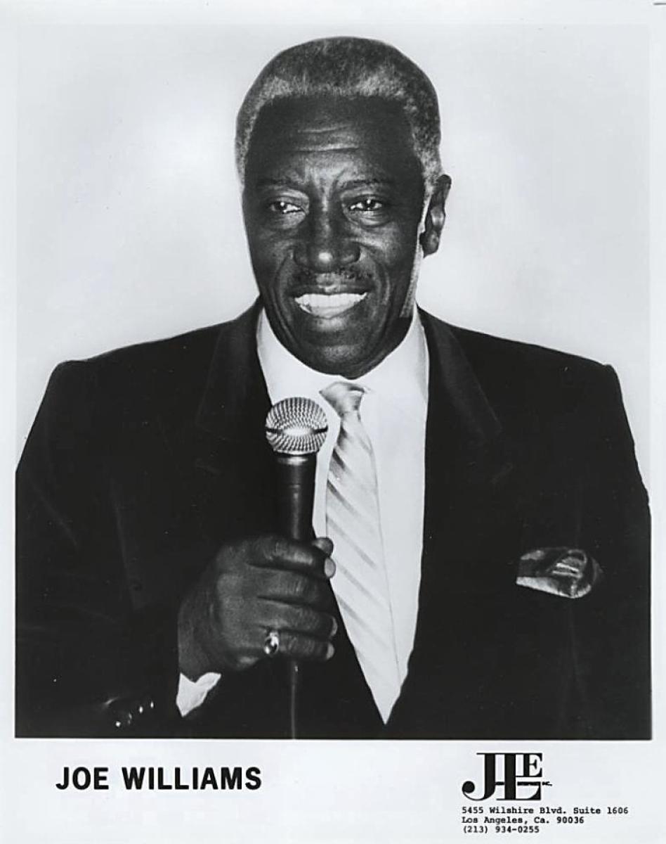 Joe Williams Vintage Concert Photo Promo Print at Wolfgang's