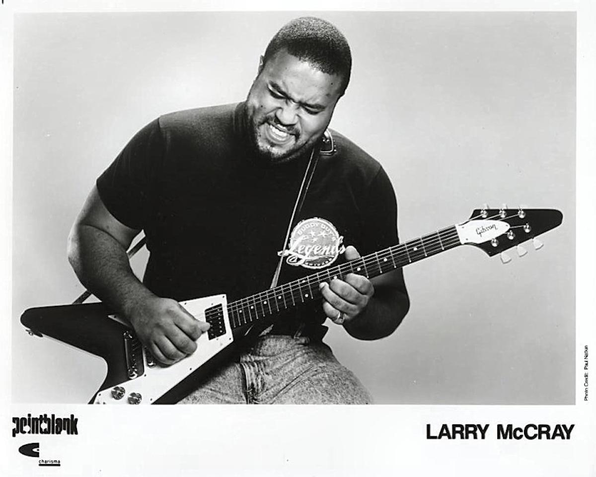 Larry McCray Vintage Concert Photo Promo Print at Wolfgang's
