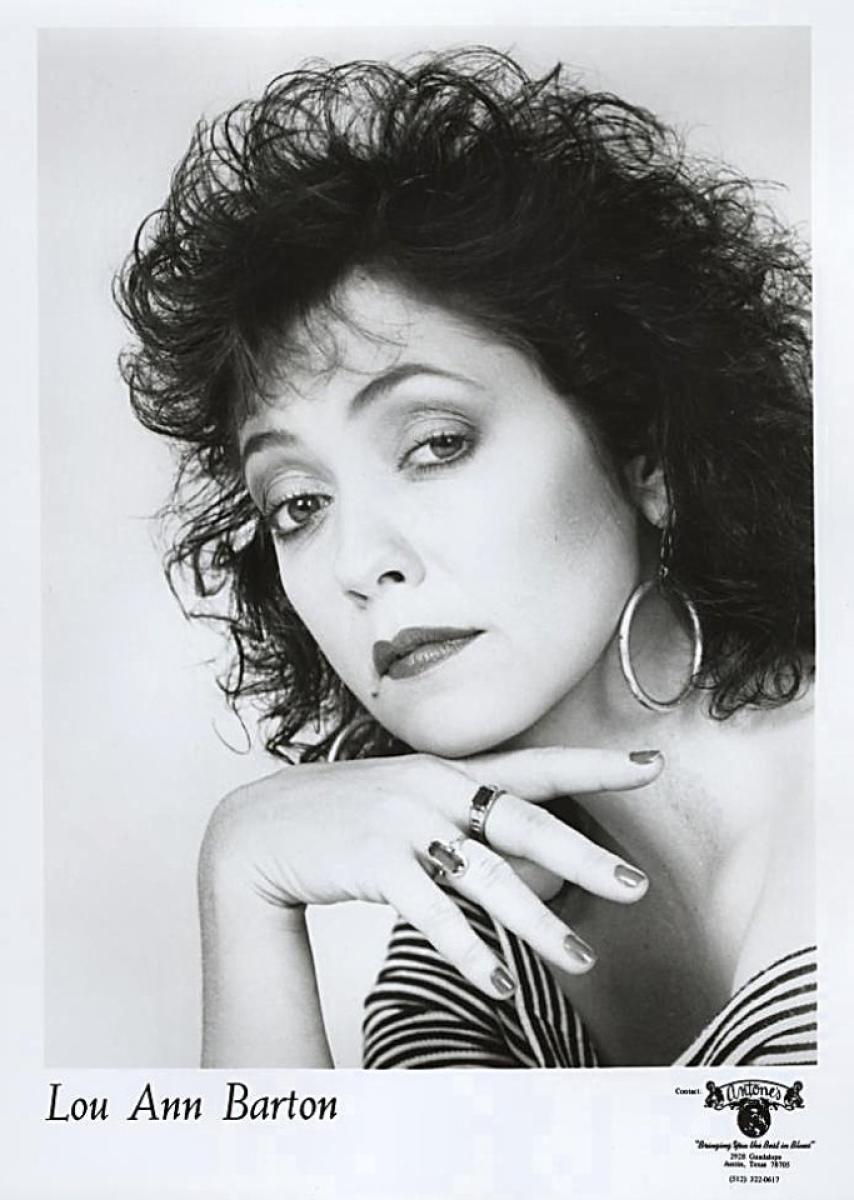 Lou Ann Barton Vintage Concert Photo Promo Print at Wolfgang's