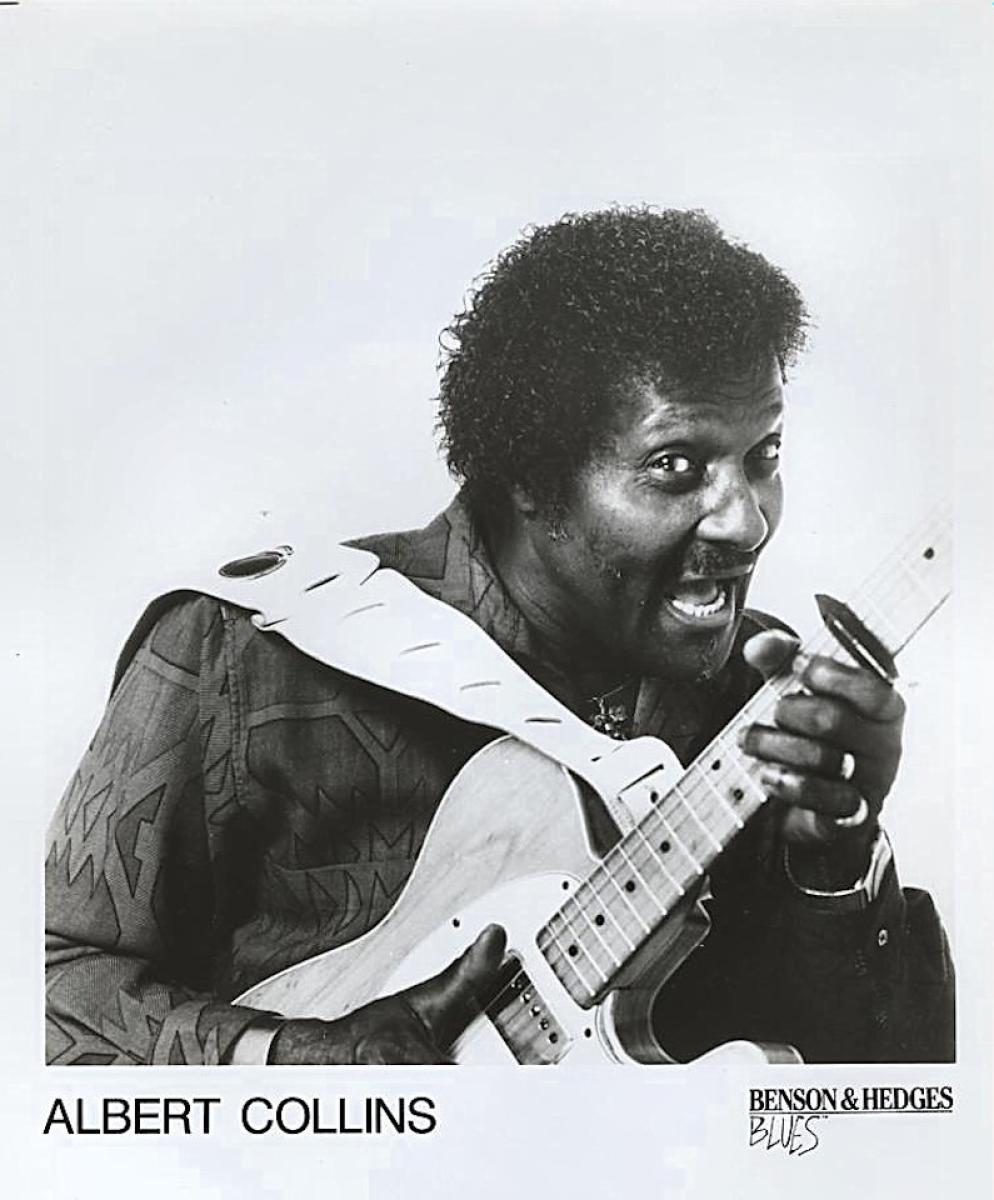 Albert Collins Vintage Concert Photo Promo Print at Wolfgang's