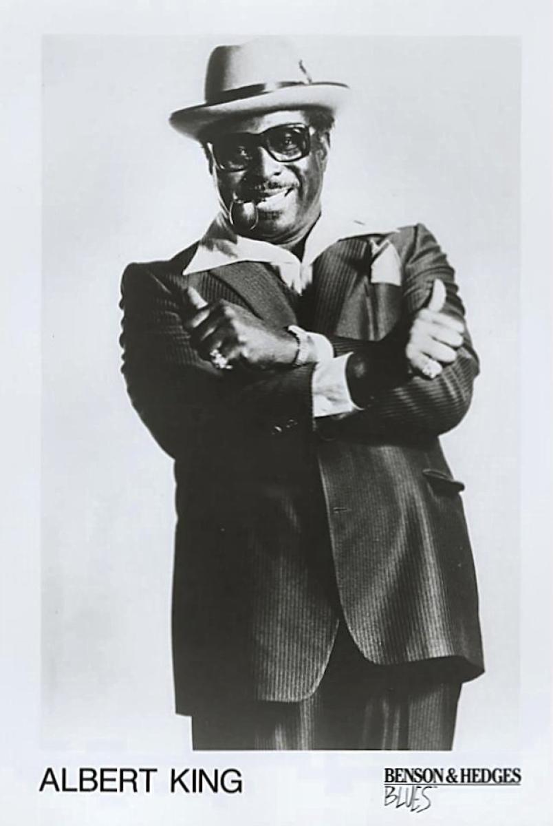 Albert King Vintage Concert Photo Promo Print at Wolfgang's