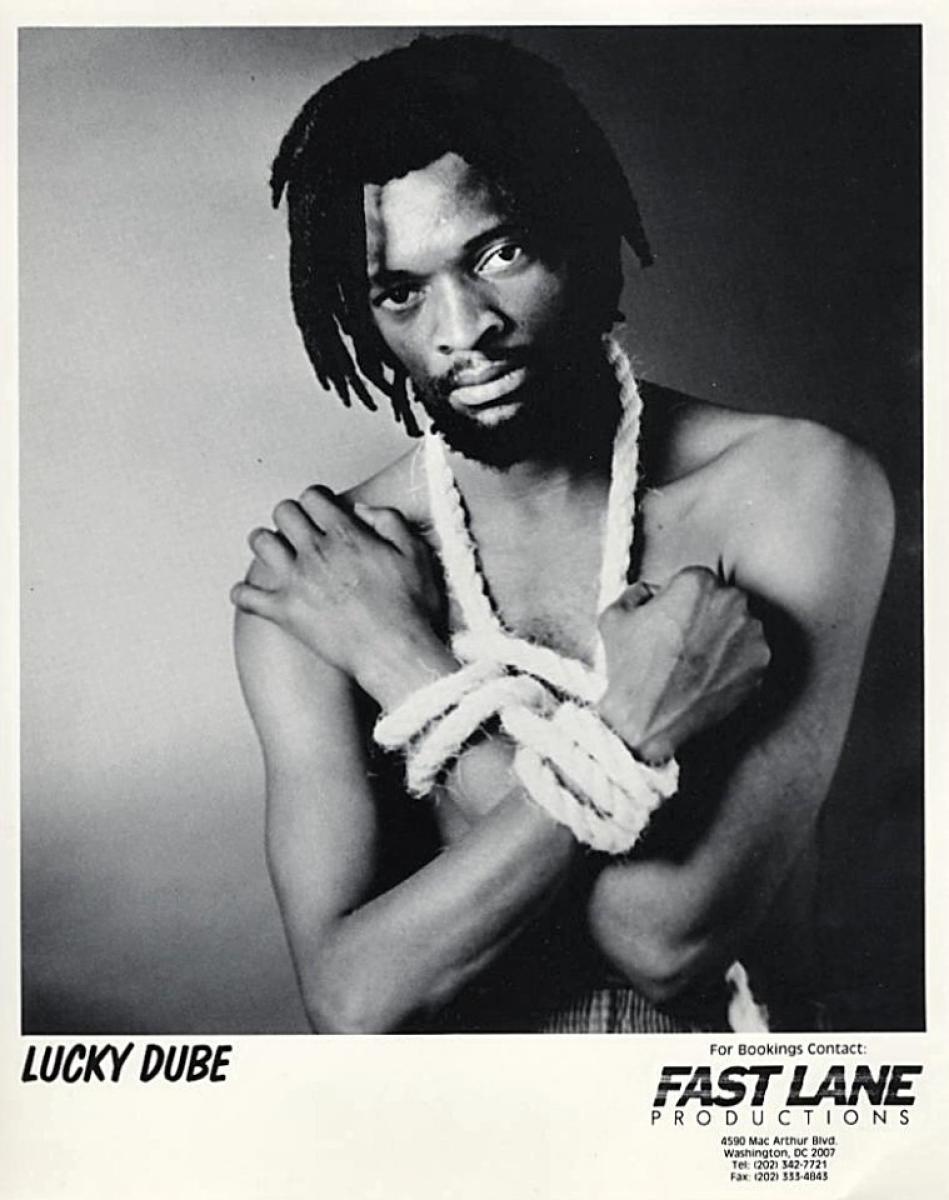 Lucky Dube Vintage Concert Photo Promo Print at Wolfgang's