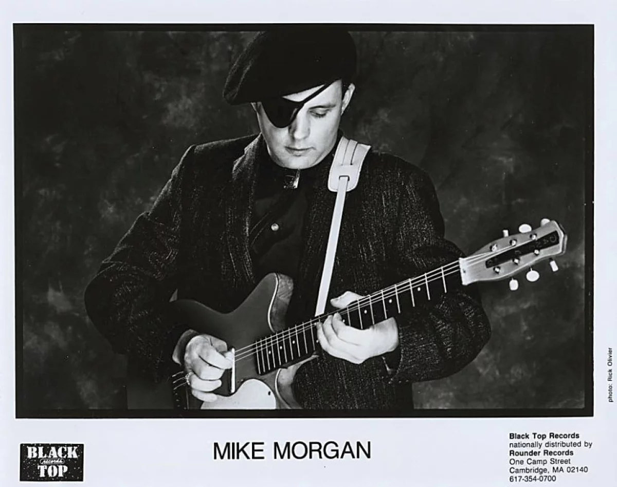 Mike Morgan Vintage Concert Photo Promo Print at Wolfgang's