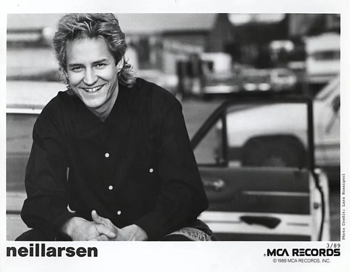 Neil Larsen Vintage Concert Photo Promo Print, 1989 at Wolfgang's