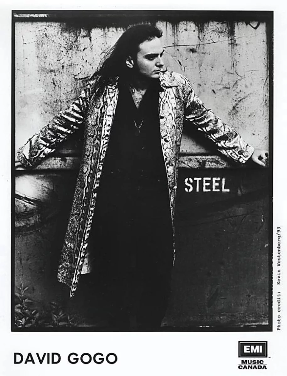 David Gogo Vintage Concert Photo Promo Print, 1993 at Wolfgang's