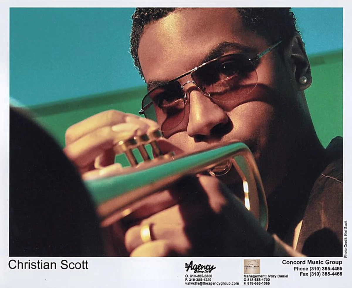 Christian Scott Vintage Concert Photo Promo Print at Wolfgang's