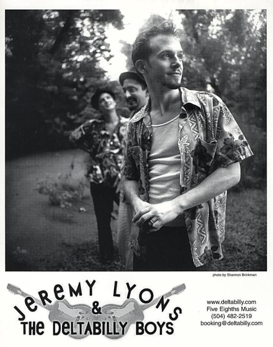 Jeremy Lyons & The Deltabilly Boys Vintage Concert Photo Promo Print at ...