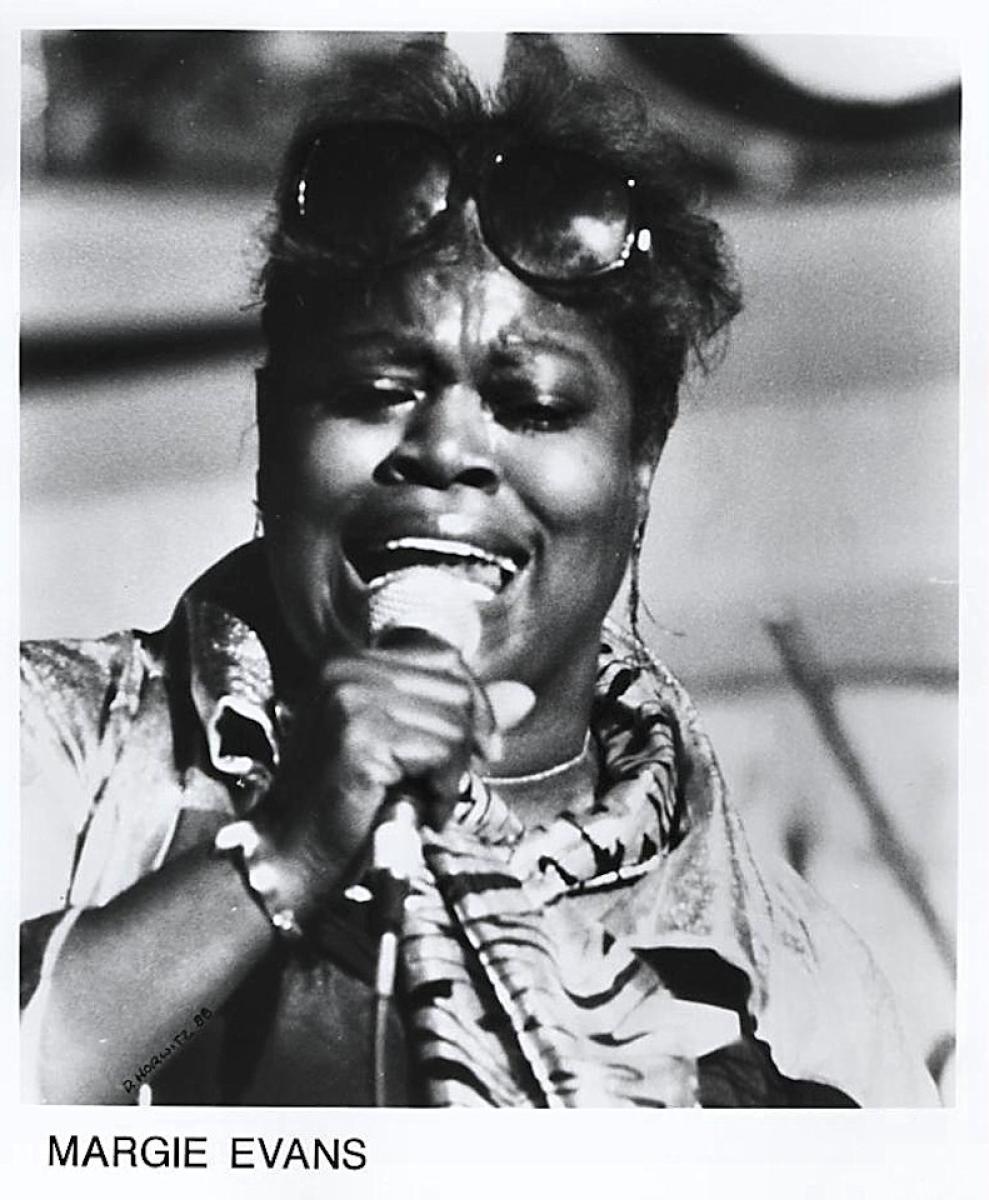Margie Evans Vintage Concert Photo Promo Print at Wolfgang's