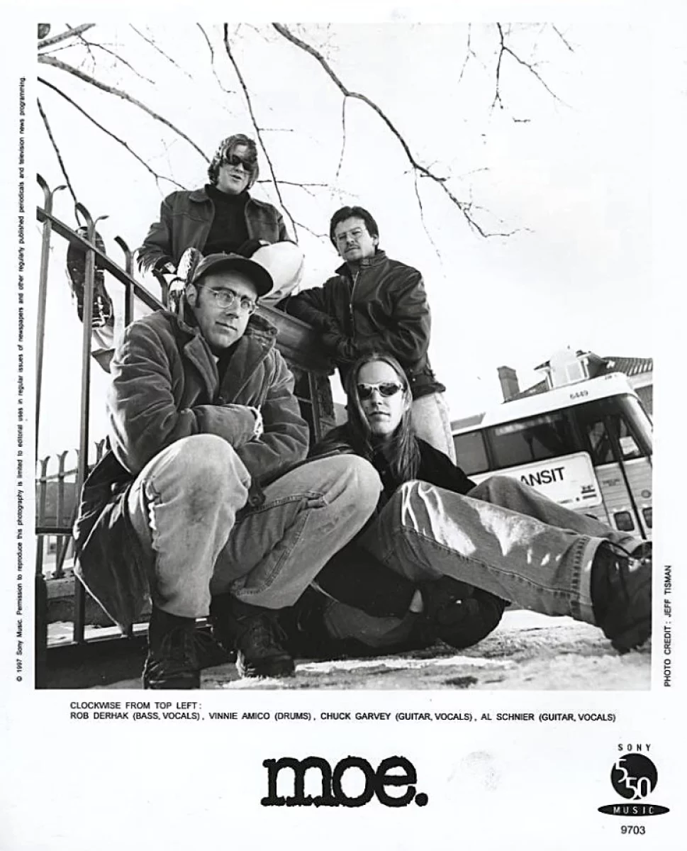 moe. Vintage Concert Photo Promo Print, 1997 at Wolfgang's