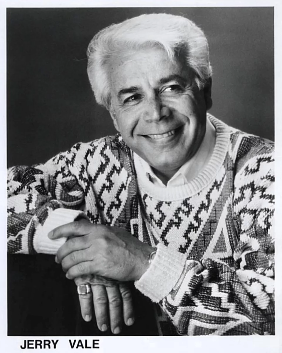Jerry Vale Vintage Concert Photo Promo Print at Wolfgang's