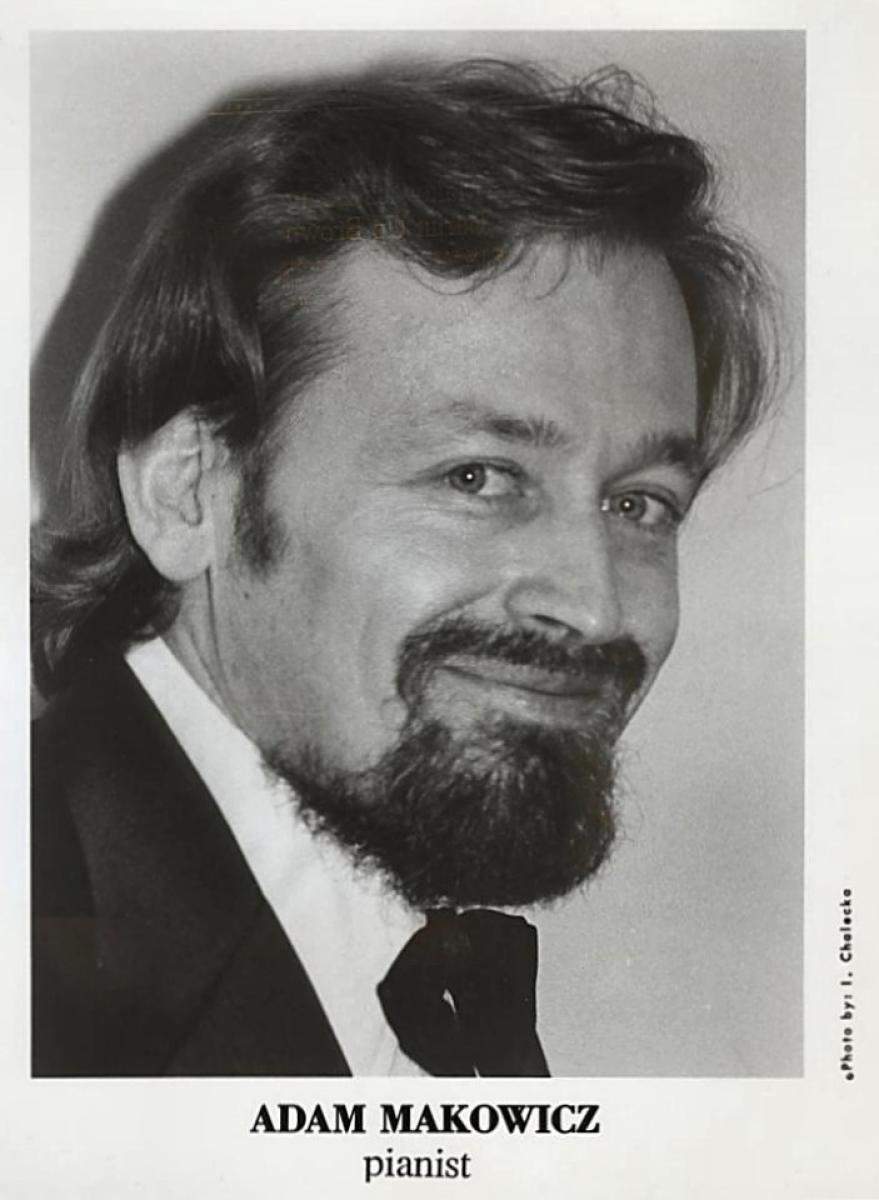 Adam Makowicz Vintage Concert Photo Promo Print at Wolfgang's