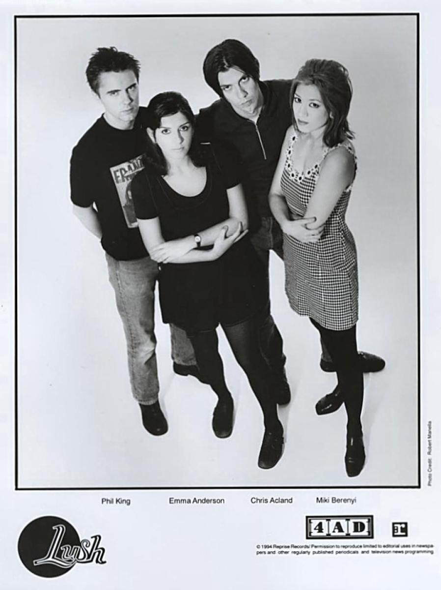 Lush Vintage Concert Photo Promo Print, 1994 at Wolfgang's