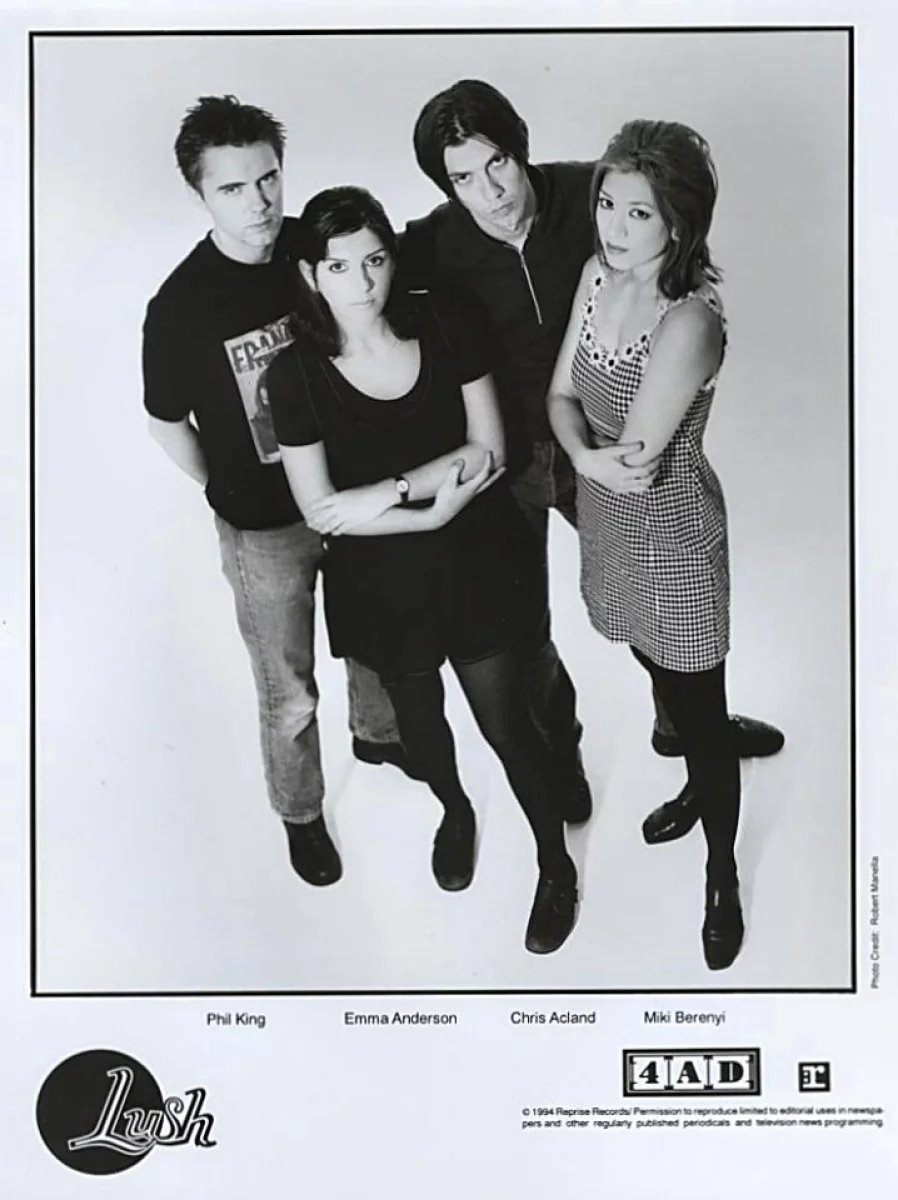 Lush Vintage Concert Photo Promo Print, 1994 at Wolfgang's