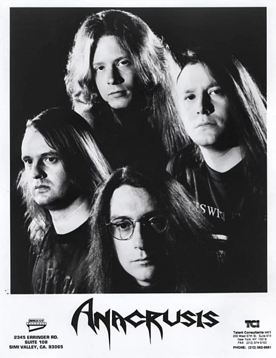 Anacrusis Vintage Concert Photo Promo Print at Wolfgang's