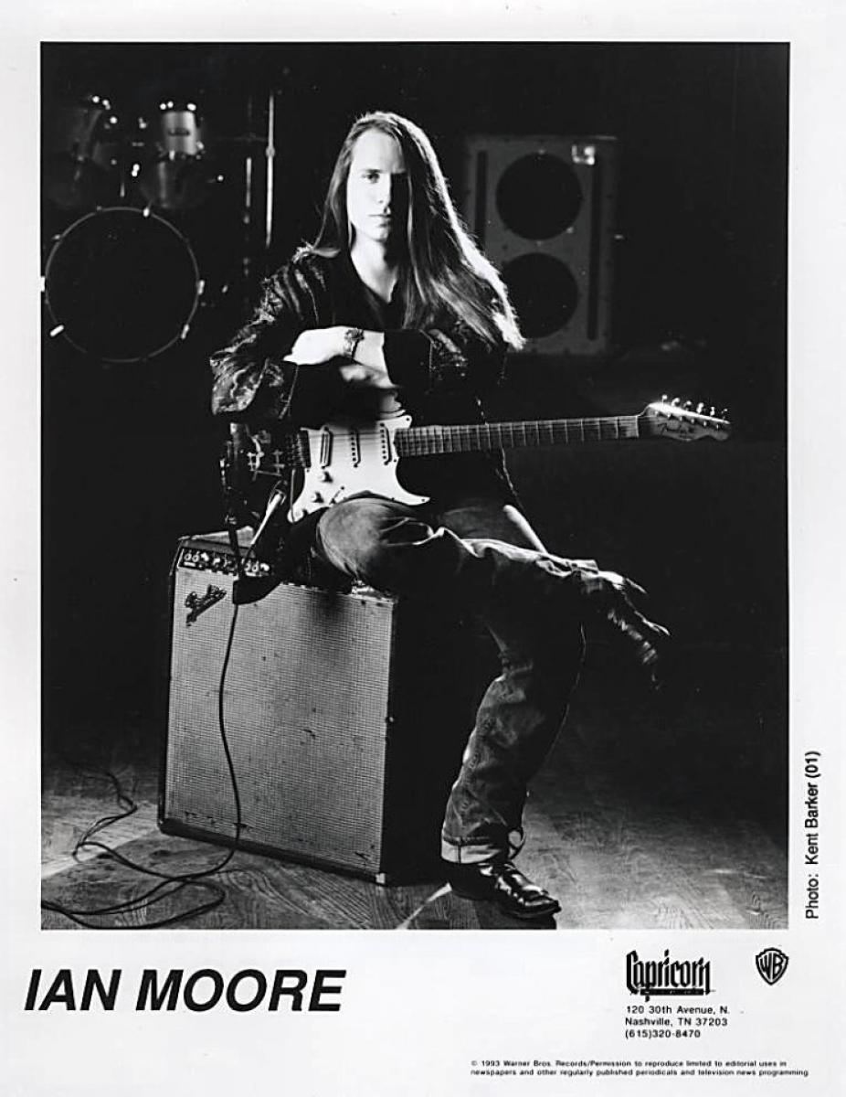 Ian Moore Vintage Concert Photo Promo Print, 1993 at Wolfgang's