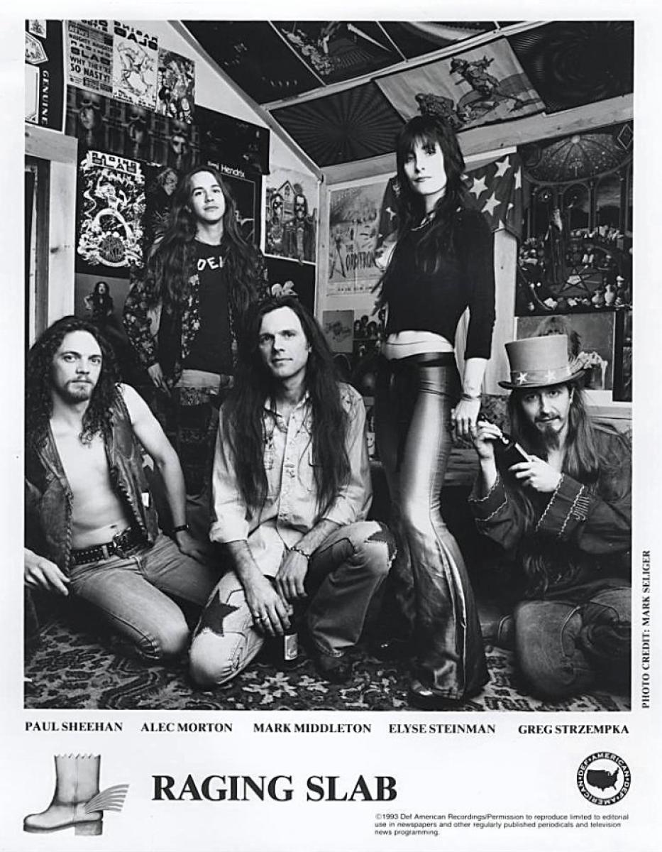 Raging Slab Vintage Concert Photo Promo Print, 1993 at Wolfgang's