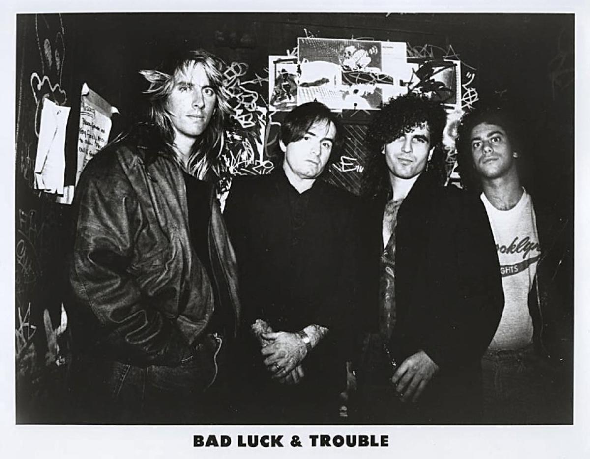 Bad Luck & Trouble Vintage Concert Photo Promo Print at Wolfgang's
