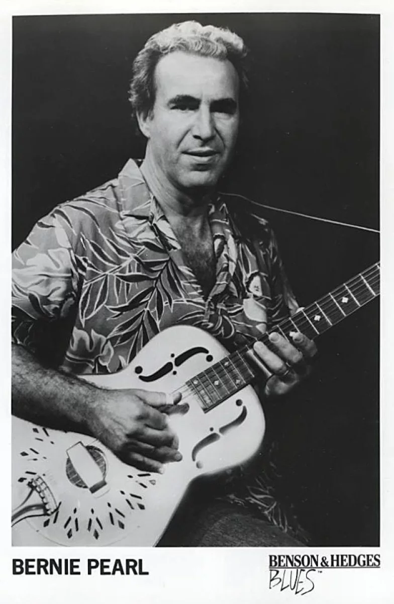 Bernie Pearl Vintage Concert Photo Promo Print at Wolfgang's