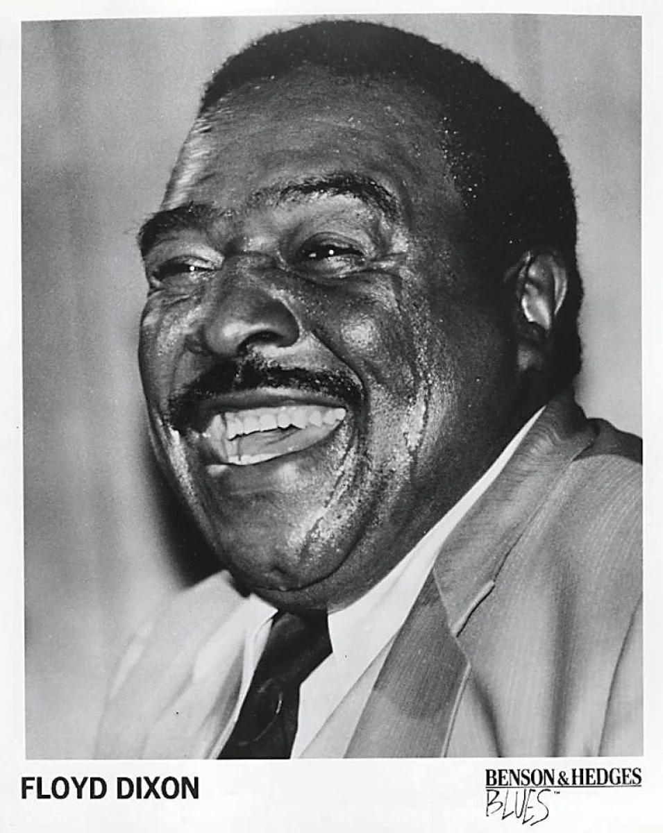 Floyd Dixon Vintage Concert Photo Promo Print at Wolfgang's