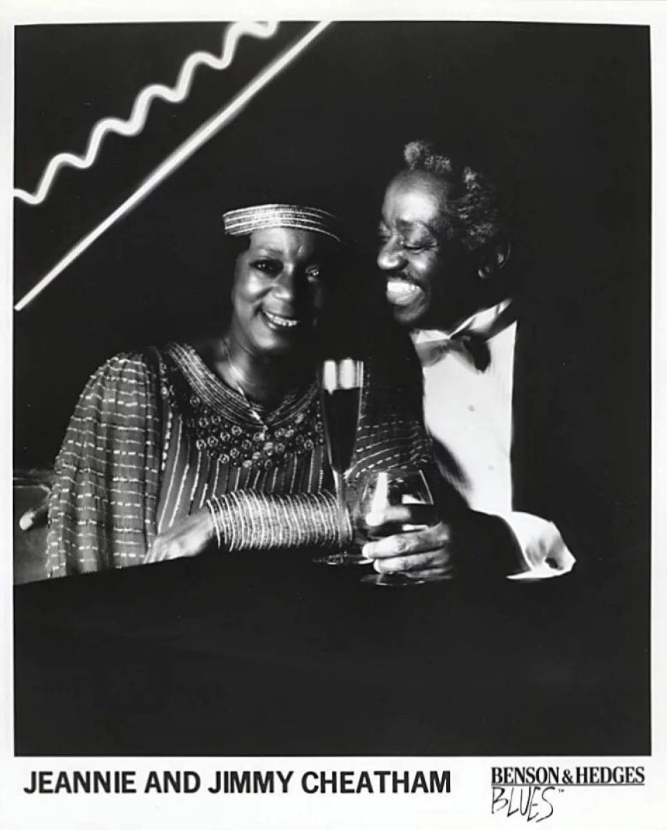 Jeannie and Jimmy Cheatham Vintage Concert Photo Promo Print at Wolfgang's