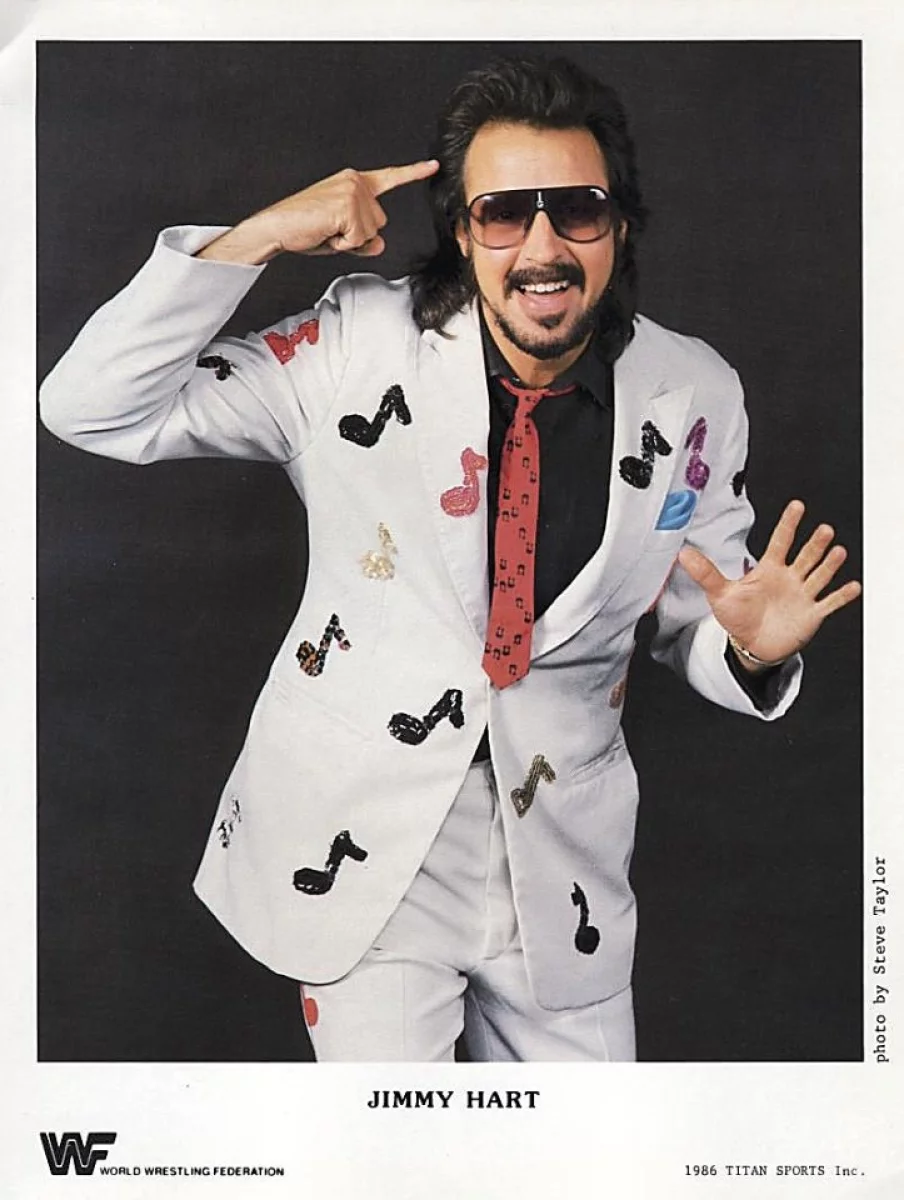 Jimmy Hart Vintage Concert Photo Promo Print at Wolfgang's