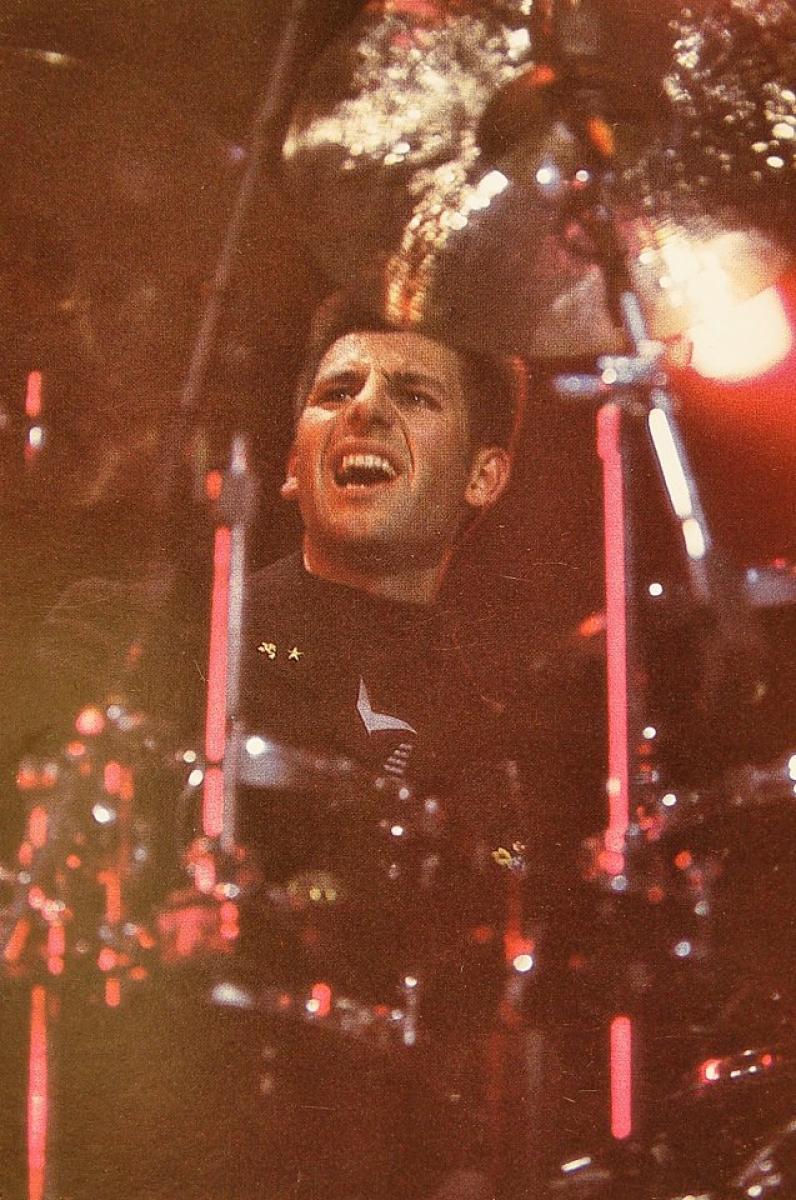 Chris Whitten Vintage Concert Postcard, 1989 at Wolfgang's