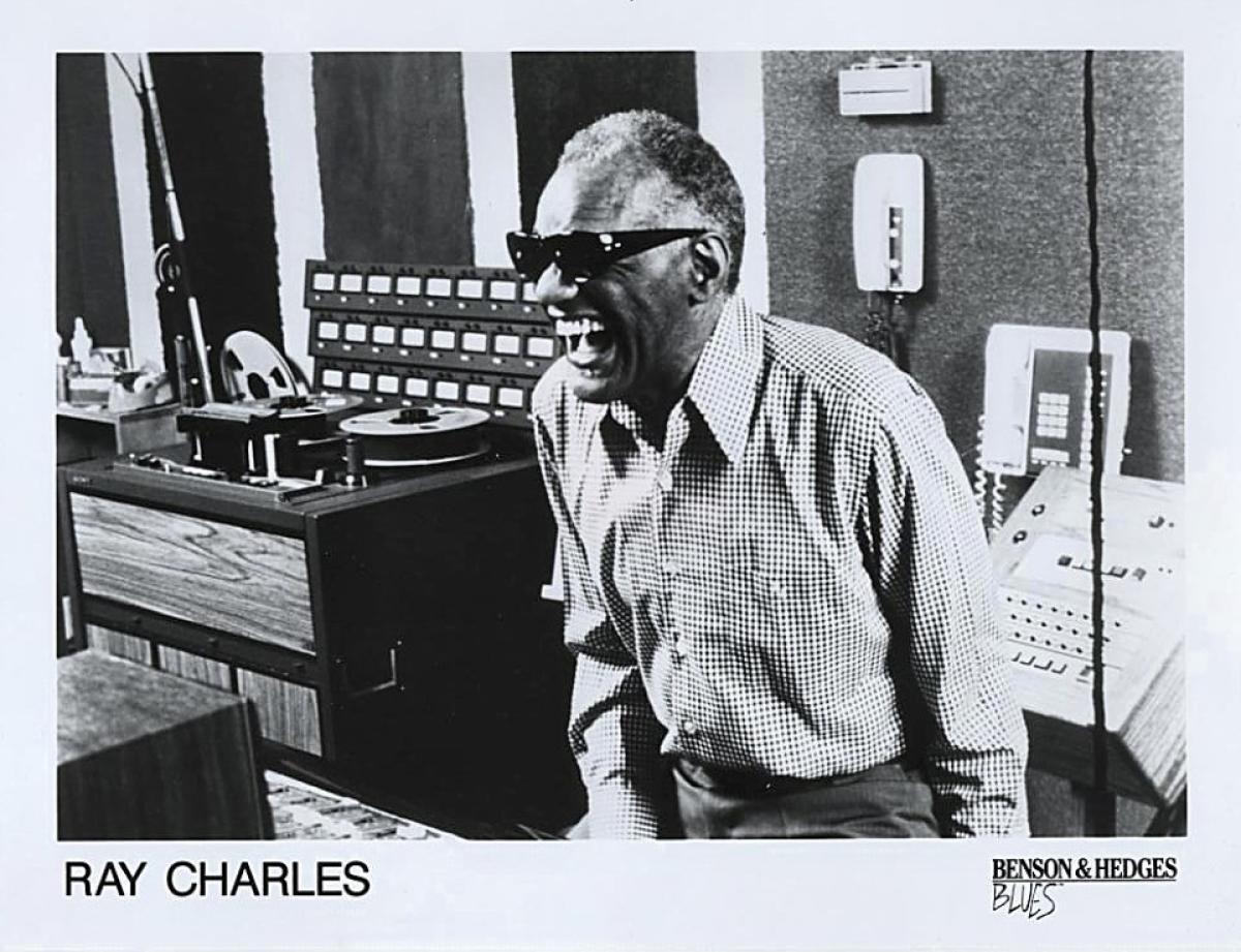 Ray Charles Vintage Concert Photo Promo Print at Wolfgang's