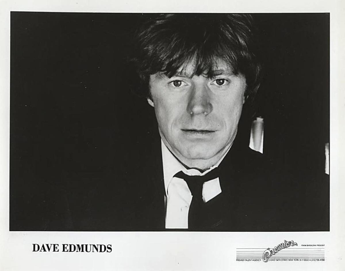 Dave Edmunds Vintage Concert Photo Promo Print at Wolfgang's