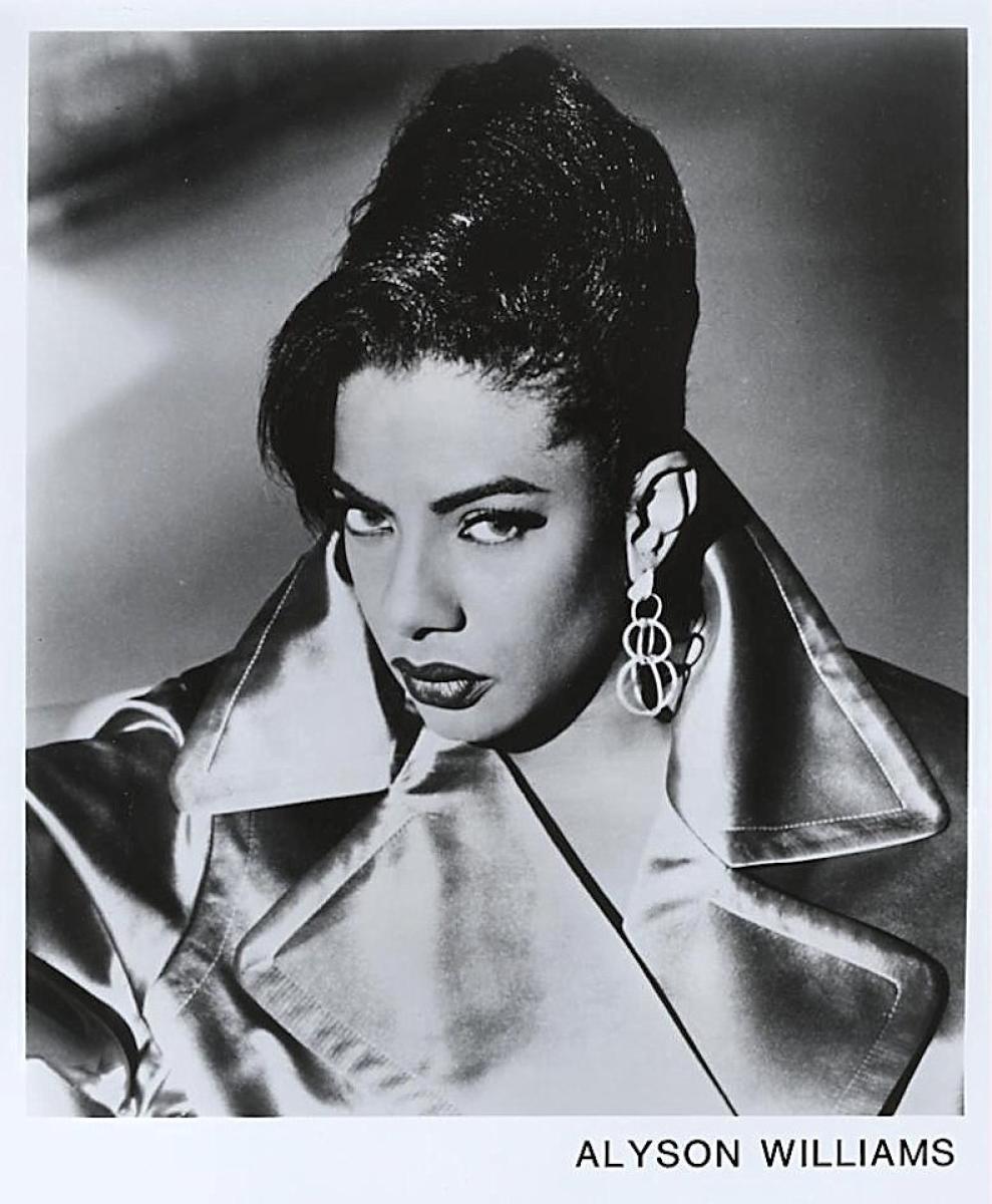 Alyson Williams Vintage Concert Photo Promo Print at Wolfgang's