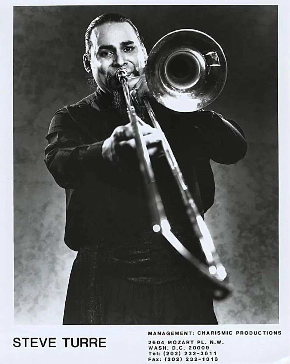 Steve Turre Vintage Concert Photo Promo Print at Wolfgang's