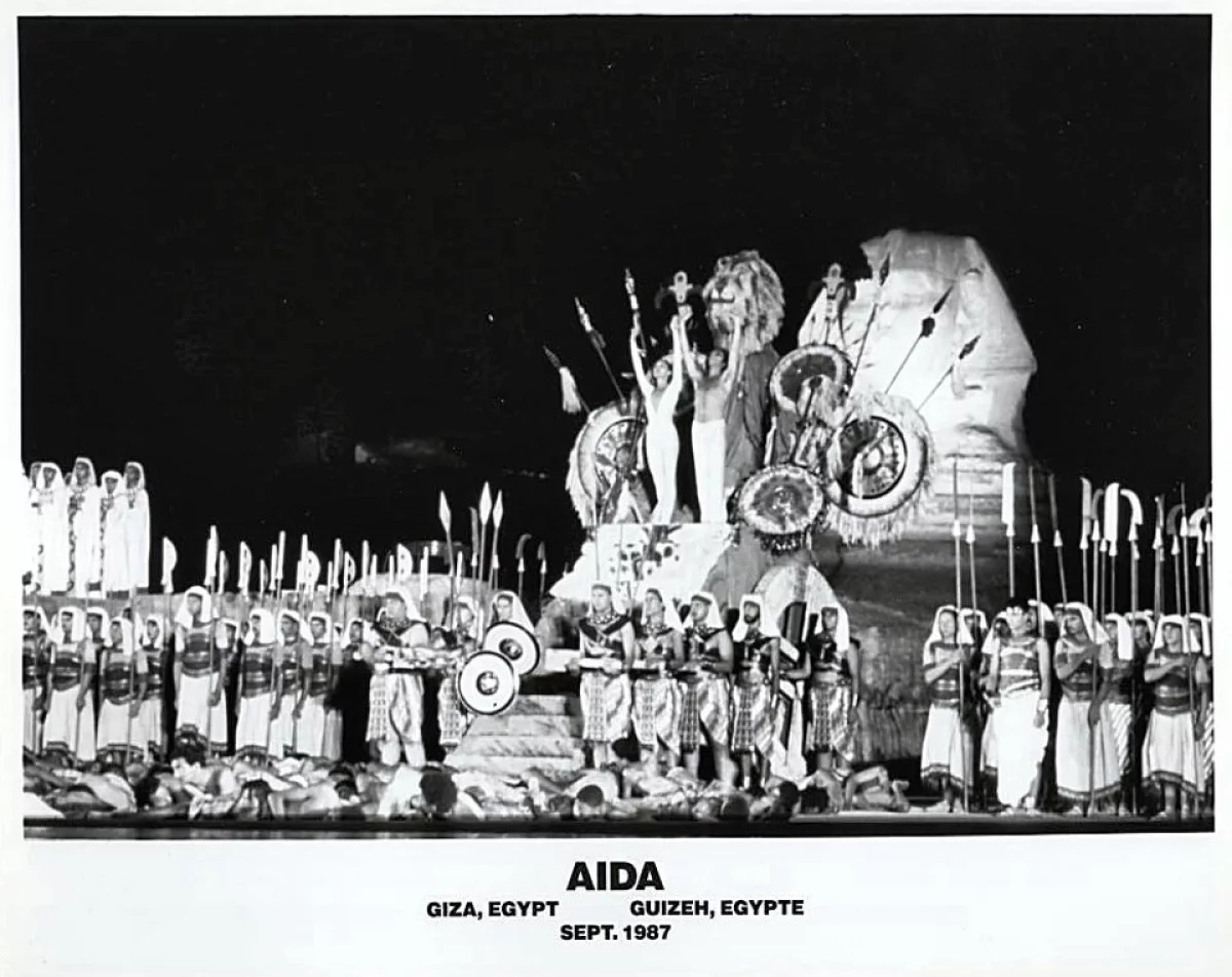 Aida Vintage Concert Photo Promo Print, 1987 at Wolfgang's