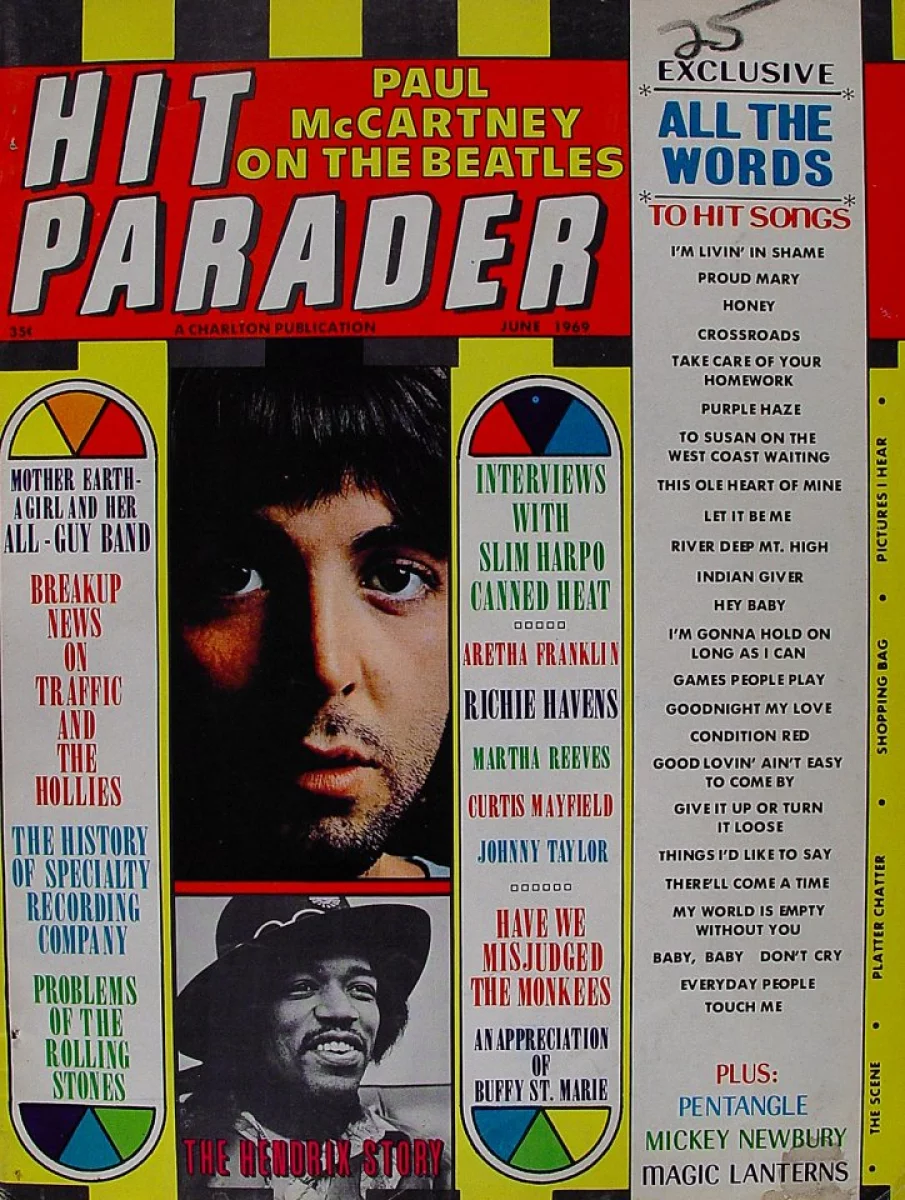 Hit Parader No. 59 | 1969 at Wolfgang's