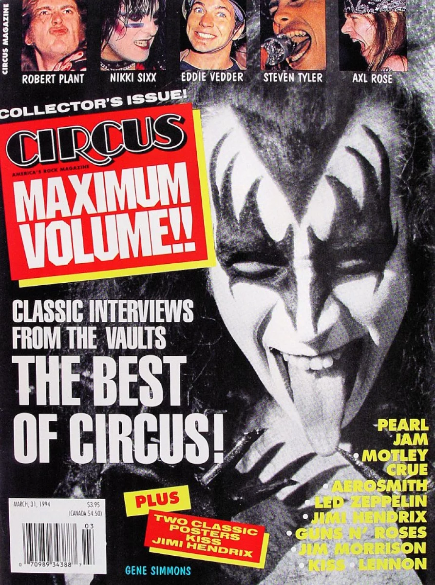 Circus | March 31, 1994 at Wolfgang's