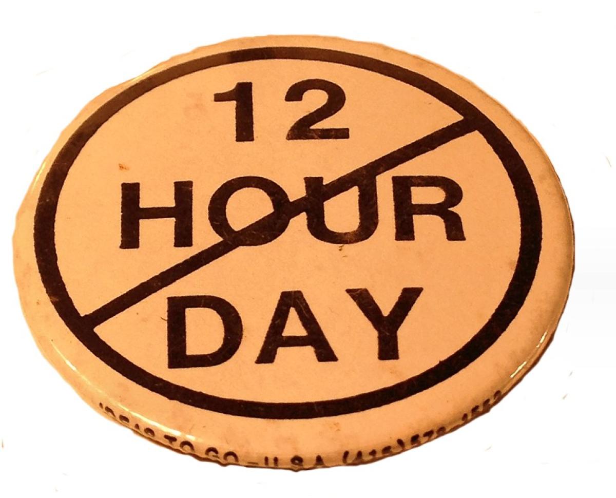 12 Hour Day Pin at Wolfgang's