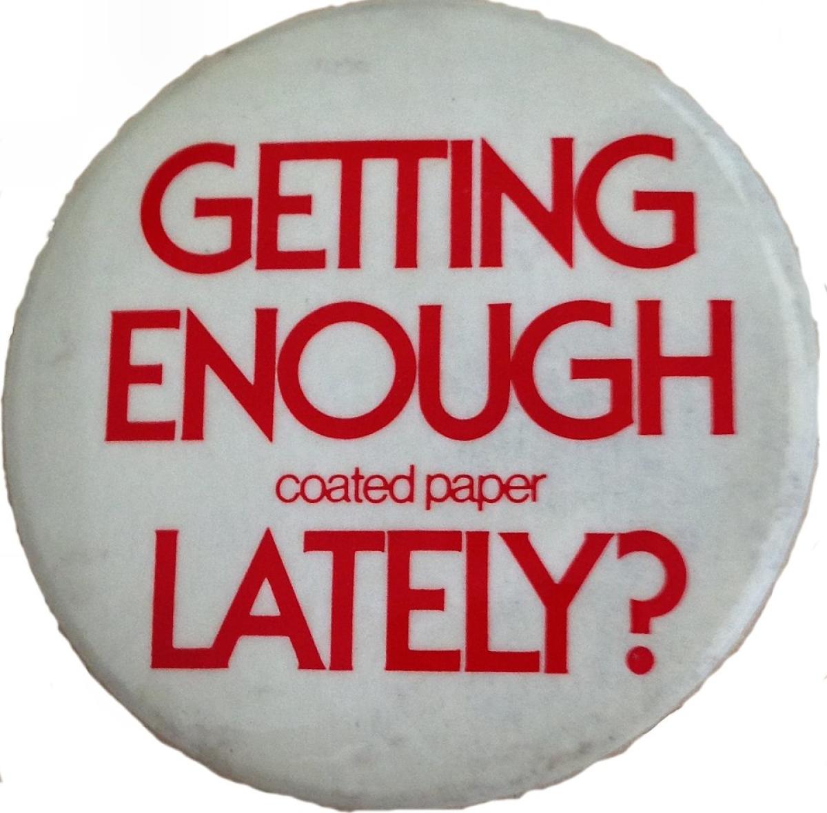 Getting Enough Coated Paper Lately? Pin at Wolfgang's