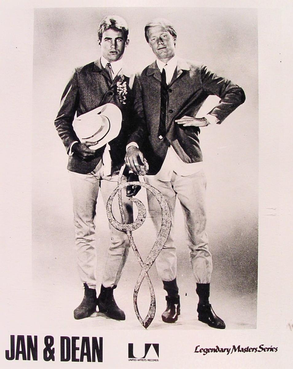 Jan and Dean Vintage Concert Photo Promo Print at Wolfgang's