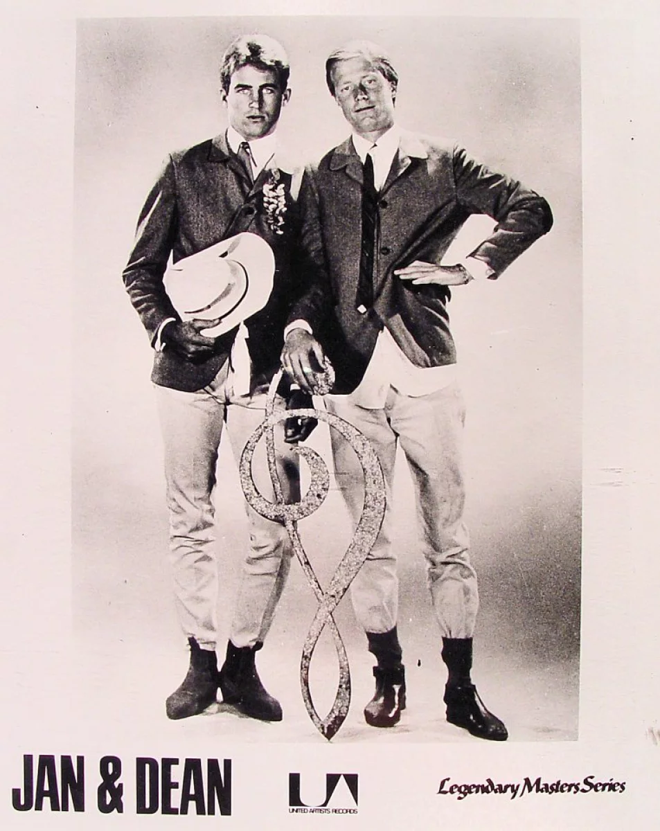 Jan and Dean Vintage Concert Photo Promo Print at Wolfgang's