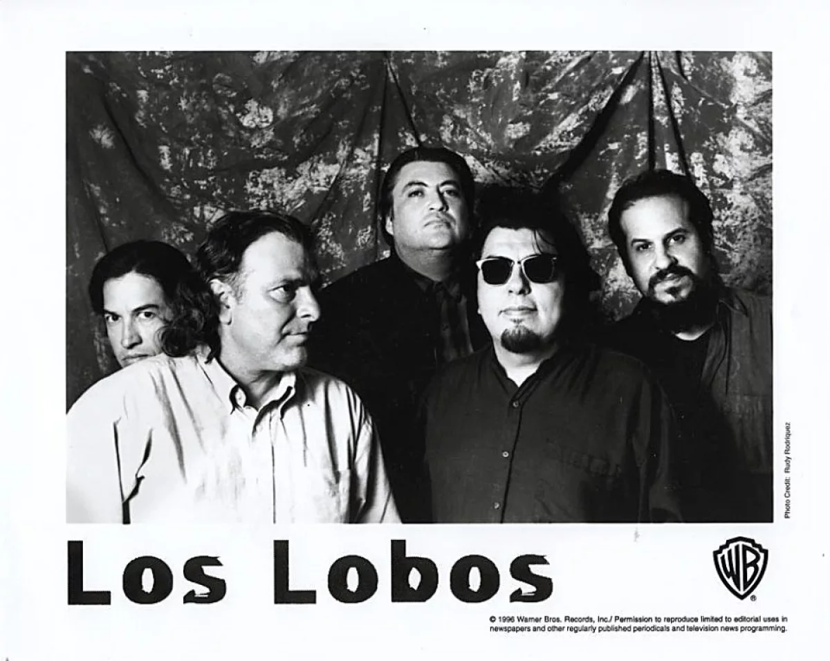 Los Lobos Vintage Concert Photo Promo Print, 1996 at Wolfgang's