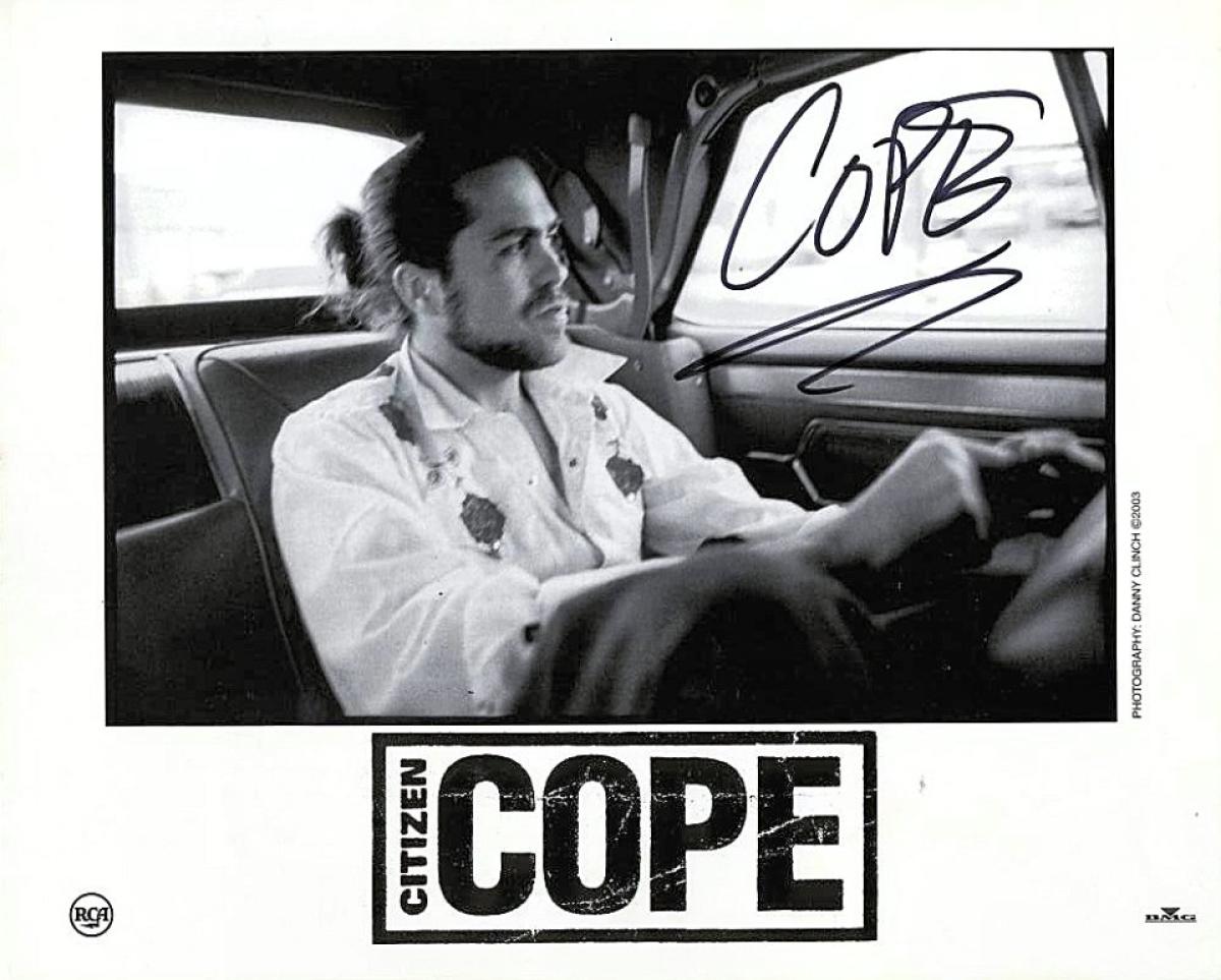 Citizen Cope Vintage Concert Photo Promo Print, 2003 at Wolfgang's