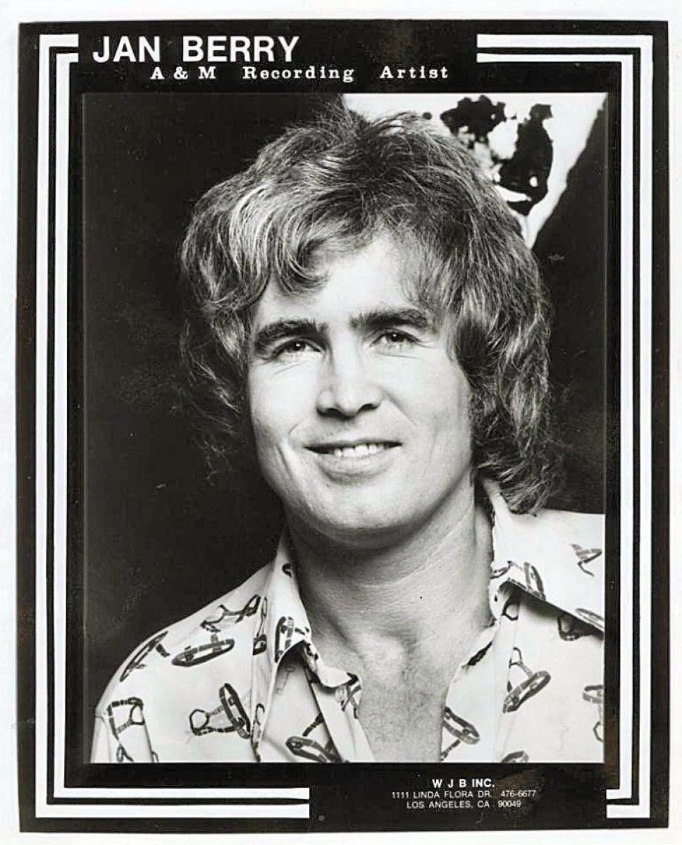 Jan Berry Vintage Concert Photo Promo Print at Wolfgang's