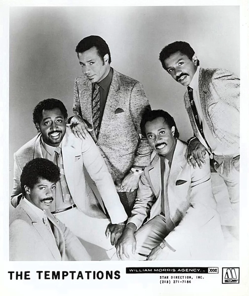 The Temptations Vintage Concert Photo Promo Print at Wolfgang's