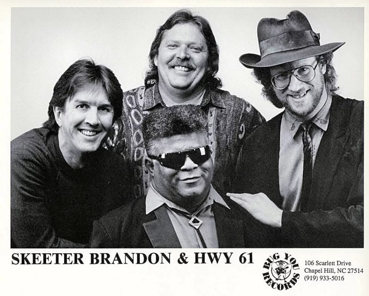 Skeeter Brandon & HWY 61 Vintage Concert Photo Promo Print at Wolfgang's
