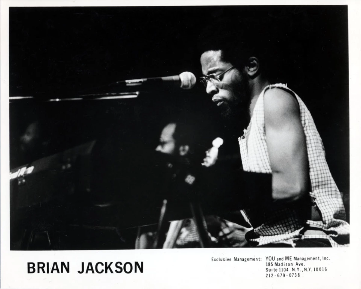 Brian Jackson Vintage Concert Photo Promo Print at Wolfgang's