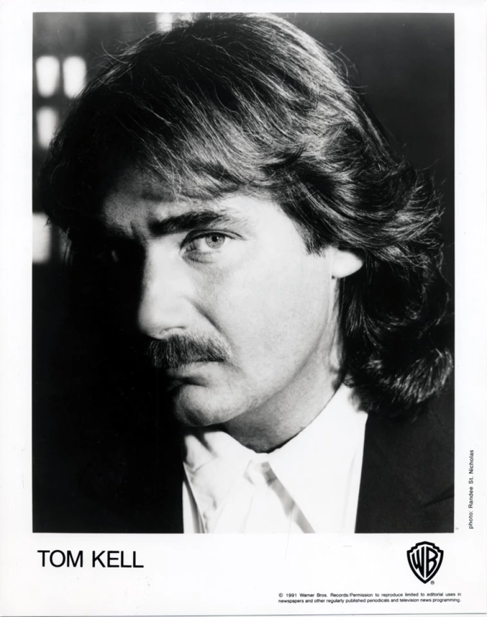 Tom Kell Vintage Concert Photo Promo Print, 1991 at Wolfgang's