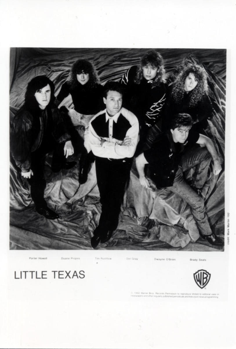 Little Texas Vintage Concert Photo Promo Print at Wolfgang's