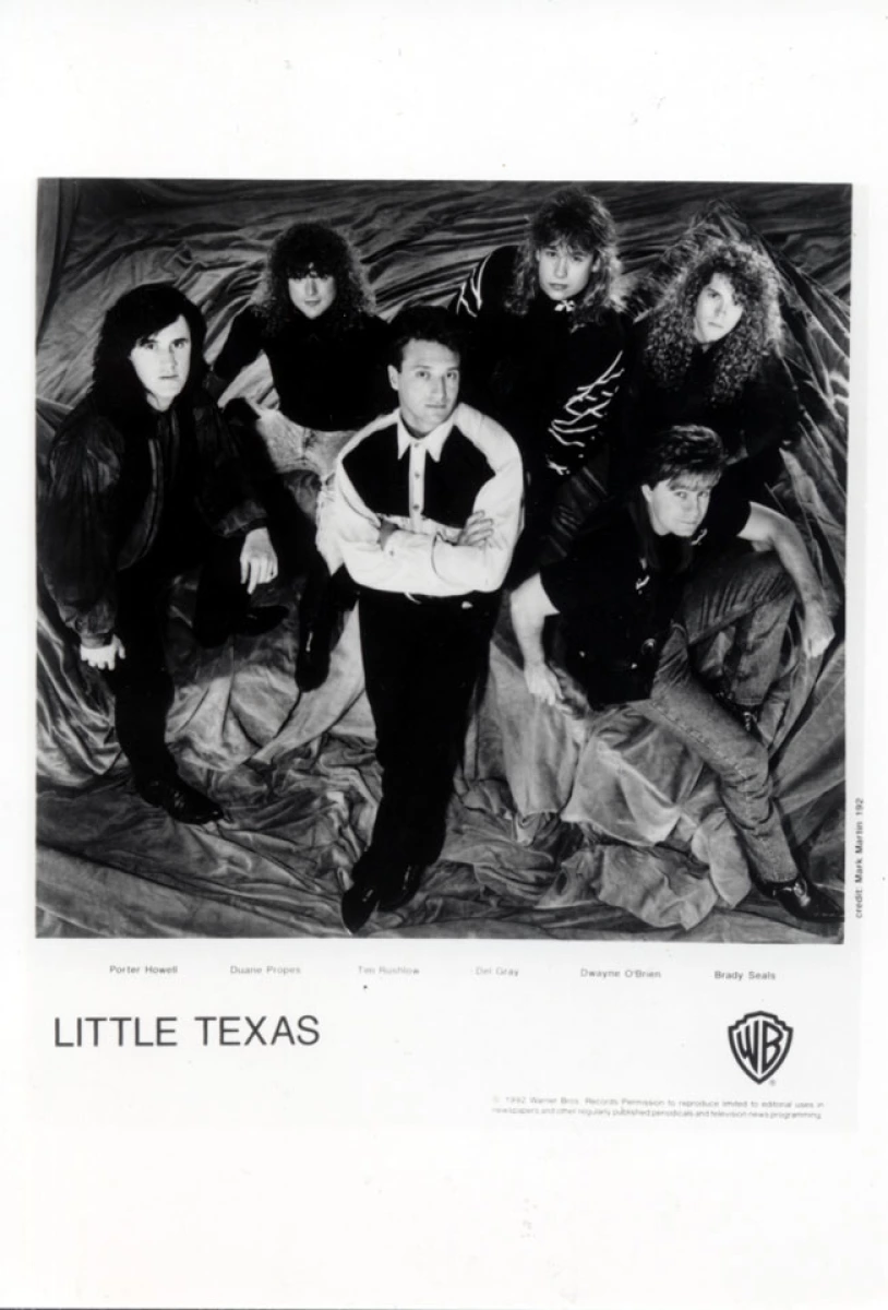 Little Texas Vintage Concert Photo Promo Print at Wolfgang's